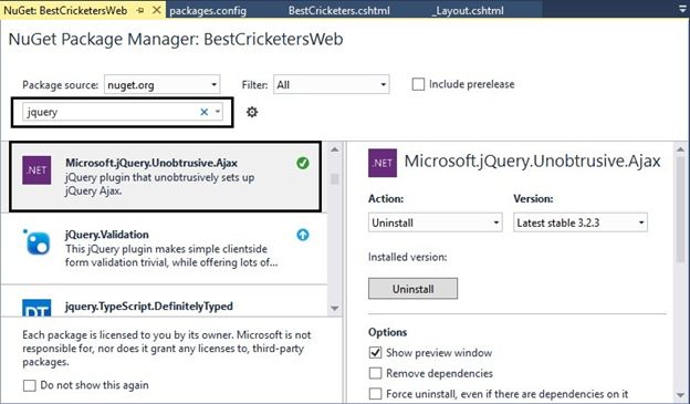 Paging, Sorting, And Filtering With Partial View In ASP.NET MVC 5